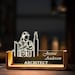 Custom Architect Desk Name Plate Personalized Architecture LED Light ...