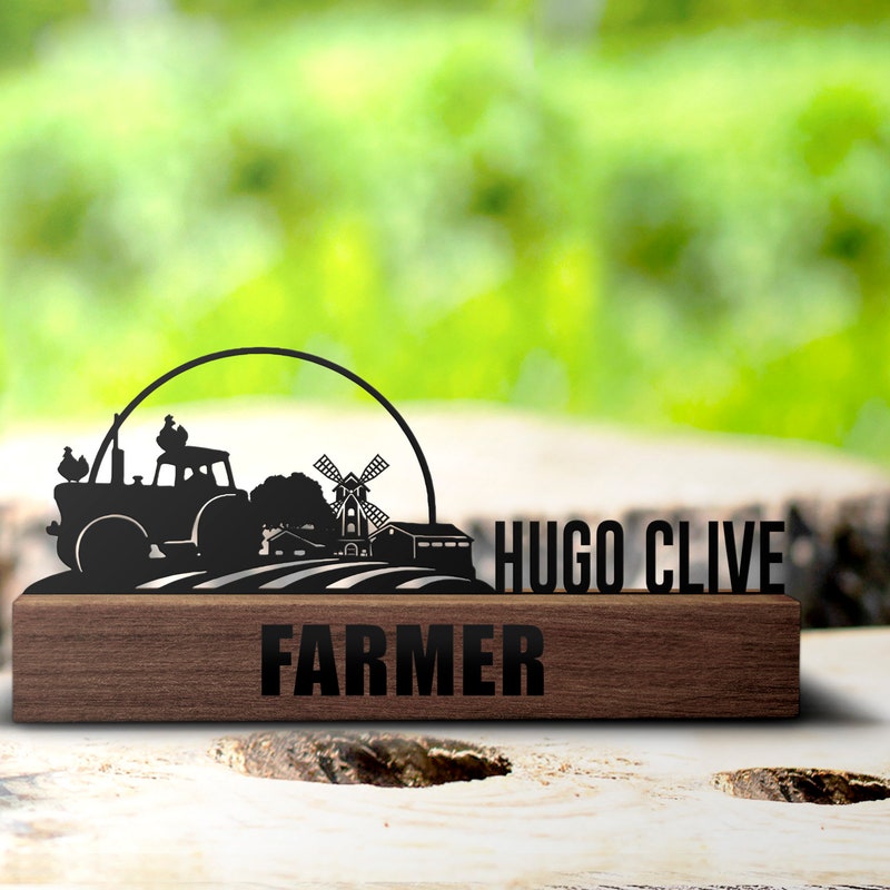 Desk Name Plate - Etsy