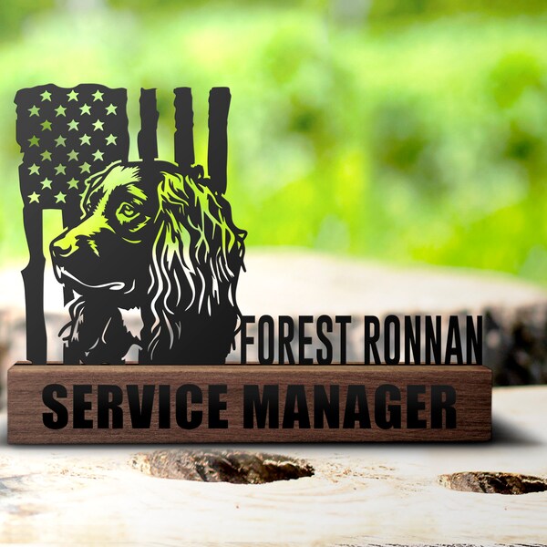 Dog Desk Sign - Etsy