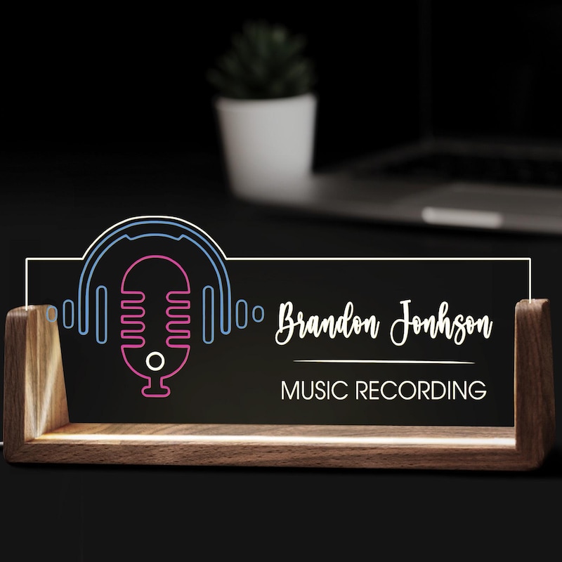 Headphones on Sign for Office - Etsy