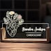 Custom Cardiologist Desk Name Plate Personalized Heart Surgeon Acrylic ...