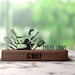 Custom Chef Desk Name Plate Wedge Personalized Chef Tools Nameplate ...