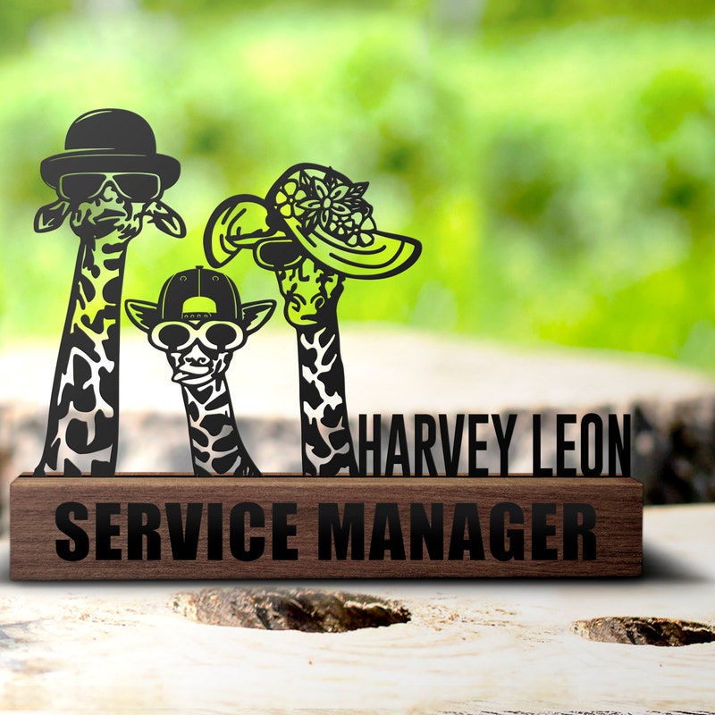 Giraffe Office - Etsy UK