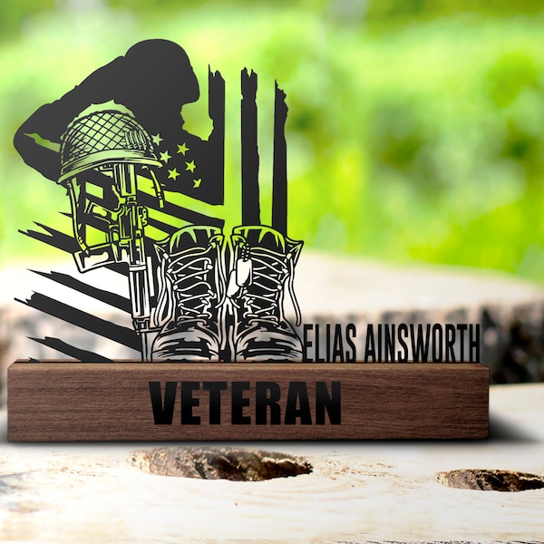 Desk Name Plate - Etsy