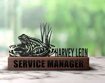 Custom Butterfly Desk Name Plate Wedge Personalized Nameplate - Etsy