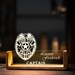 Custom Police Desk Name Plate Personalized Law Enforcementr LED Light ...