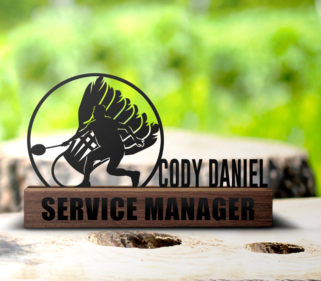 Custom Badminton Racket Desk Name Plate Wedge Personalized Badminton ...