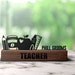 Custom Teacher Desk Name Plate Wedge Personalized Gifts for Teachers ...