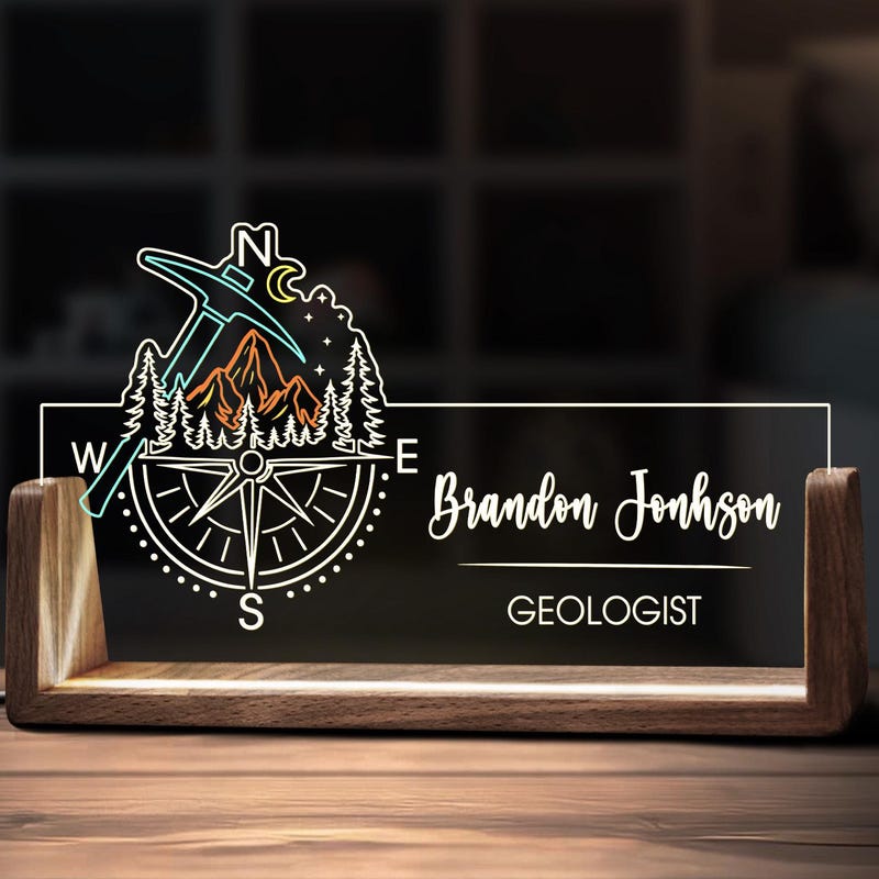 Geology Office Desk Decor - Etsy