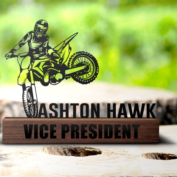 Motocross Plaques Custom - Etsy