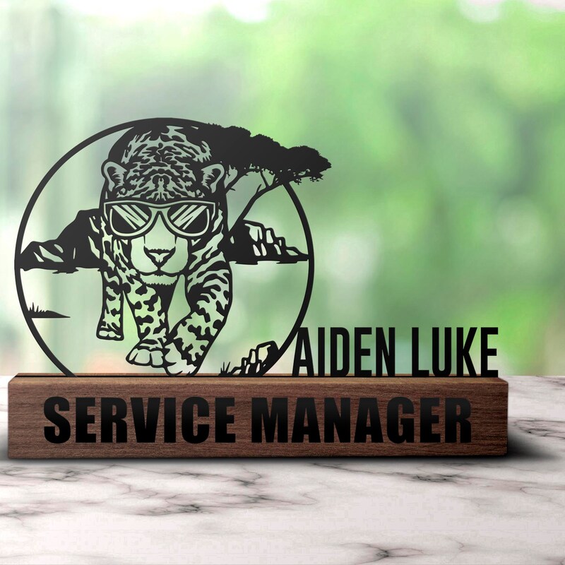 Cheetah Office Decor - Etsy