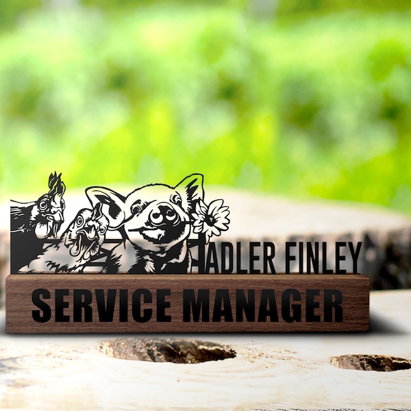 Chicken Name Plates - Etsy