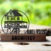 Custom Architect Desk Name Plate Wedge Personalized Architecture ...