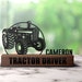 Custom Tractor Driver Desk Name Plate Wedge Personalized Farmhouse ...