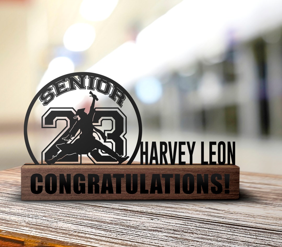 Custom Graduation Gift Desk Name Plate Wedge Personalized Graduates ...