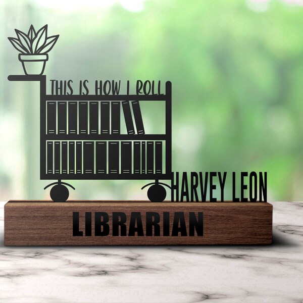 Book Name Plate - Etsy