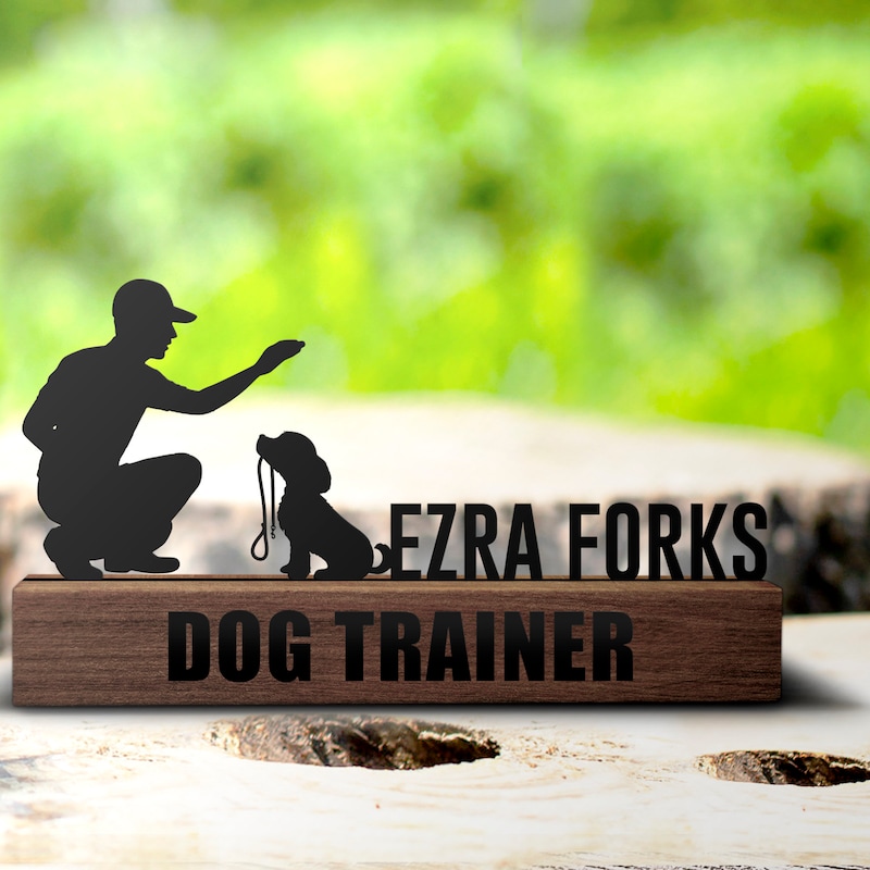 Custom Dog Name Plate - Etsy
