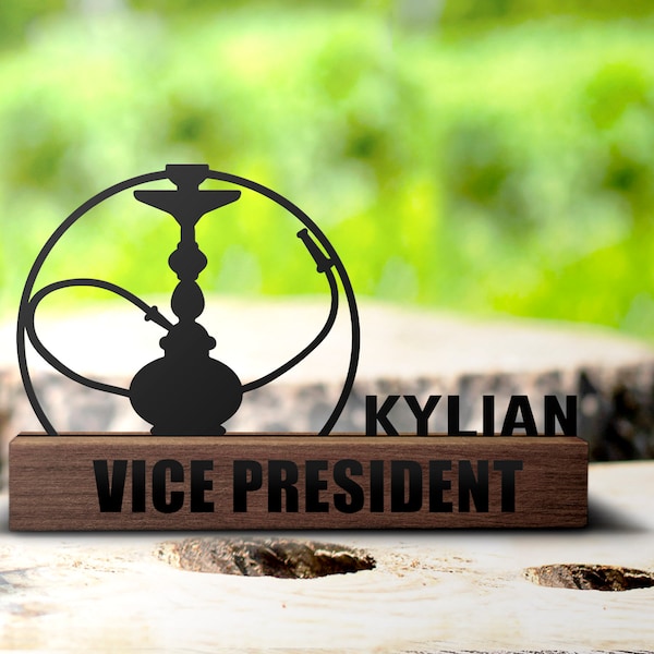 Smoker Name Plate - Etsy