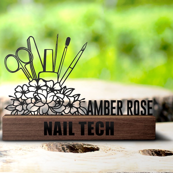 Nail Tech Desk Stand - Etsy