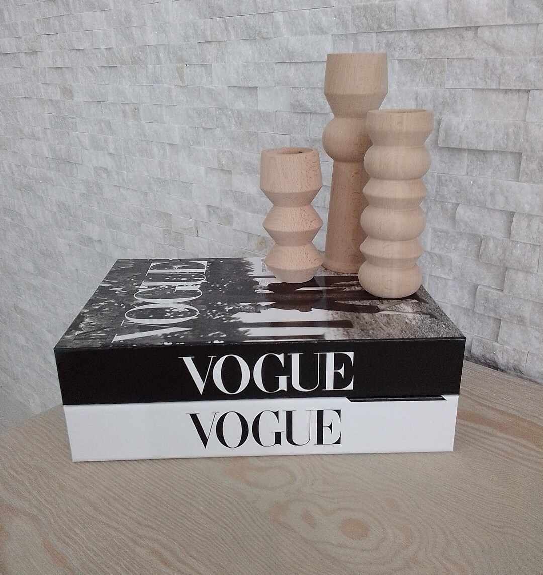 Vogue Book Box: Coffee Table Decor, Storage, Minimalist Display,gift ...