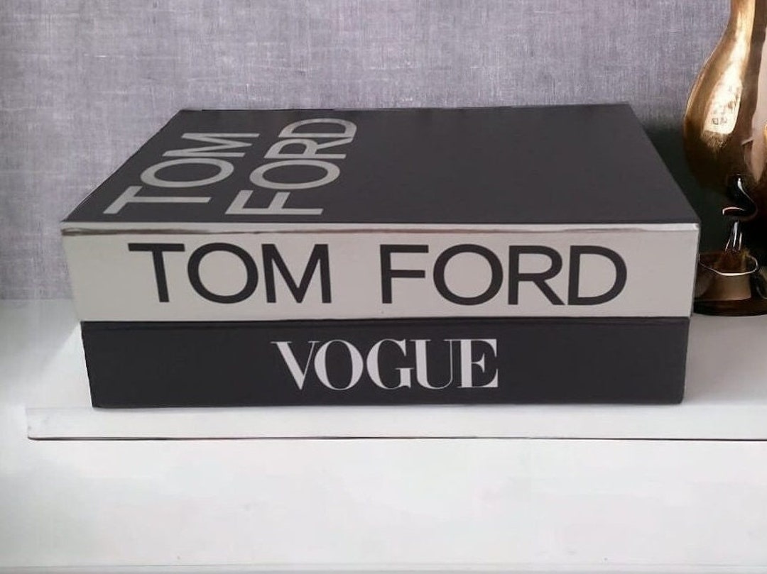 Luxury Decorative Book Box,tom Ford Book Box,openable Book Box,home ...