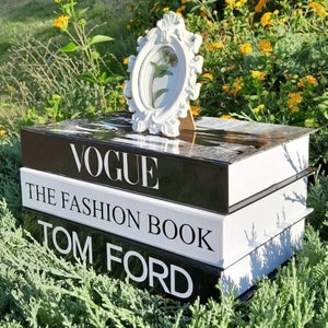 Tom Ford Decorative Books,vogue Books,coffee Table Decor,fake Book Book ...
