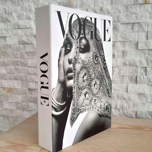 Tom Ford Vogue Book Box: Designer Decorative Storage, Black Cardboard ...