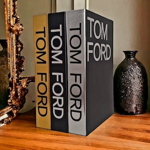 Luxury Decorative Book Box,tom Ford Book Box,openable Book Box,home ...