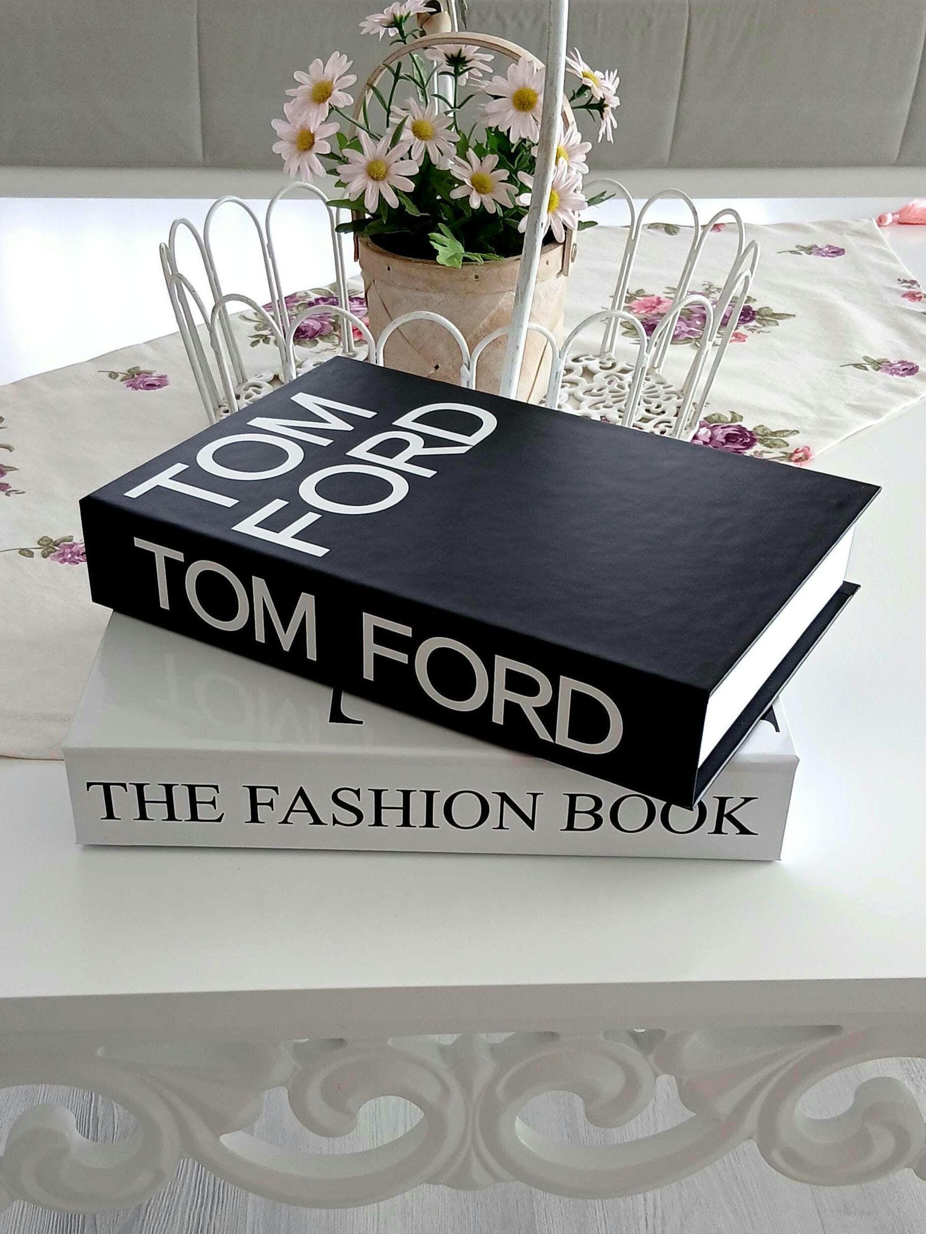 Tom Ford Decorative Book Box: Luxury Book Box,openable Coffee Table ...