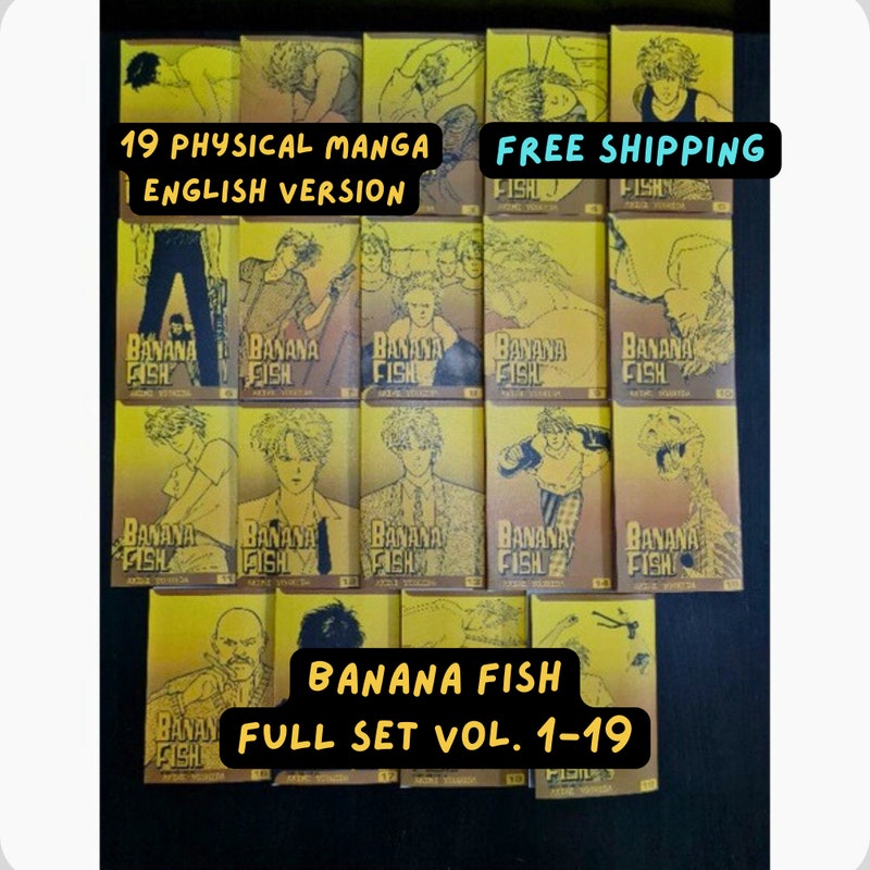 Banana Fish - Etsy
