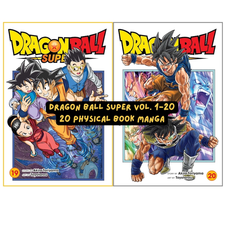 Complete Manga Set Dragon Ball Super Volumes 1-21 - Complete English ...