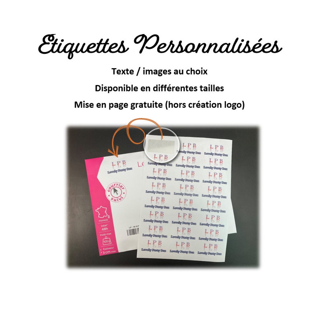 Personalized Self-adhesive Labels – Made to Measure Addressing Mail ...