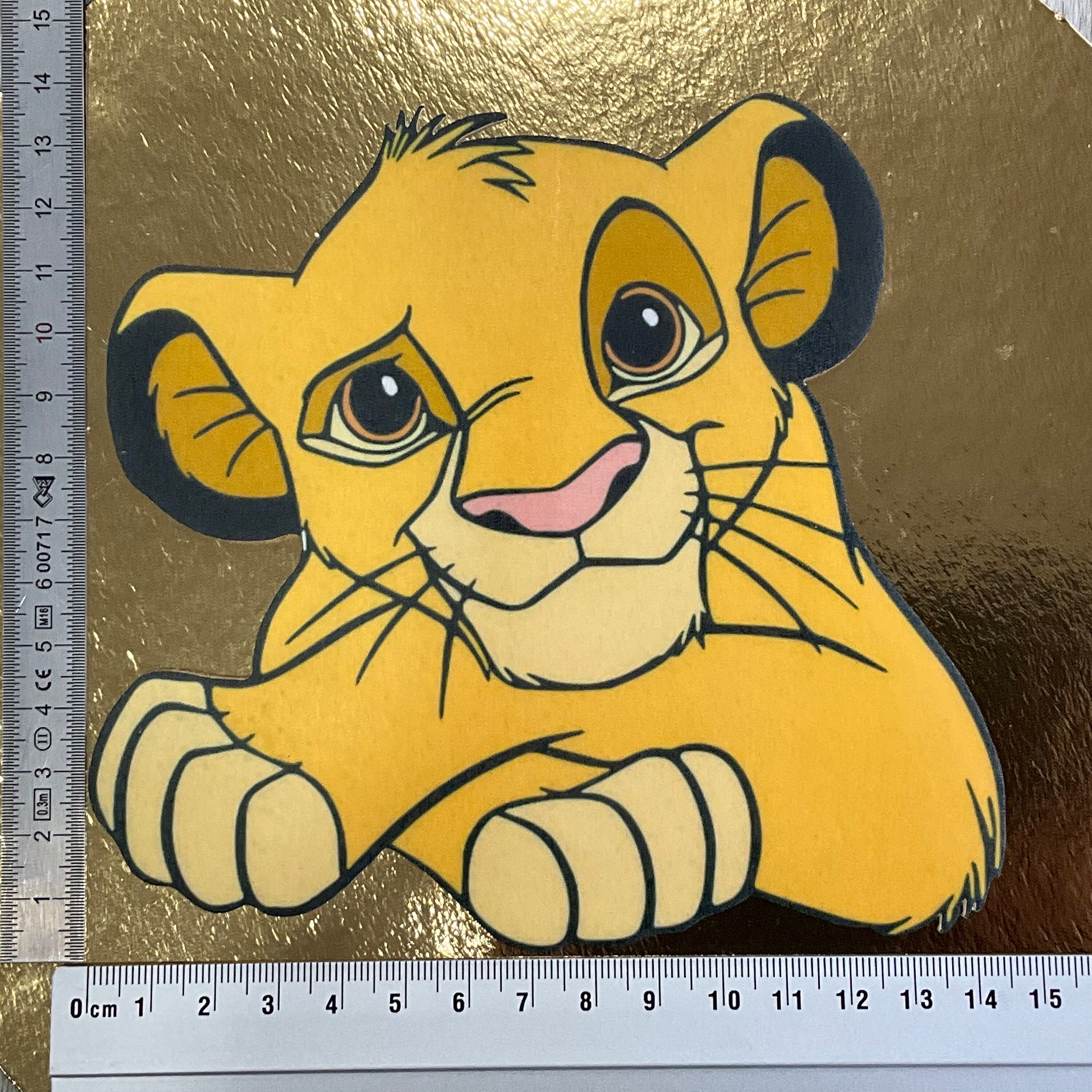 Simba Azyme Edible Cake Decoration the Lion King Theme From Disney in ...