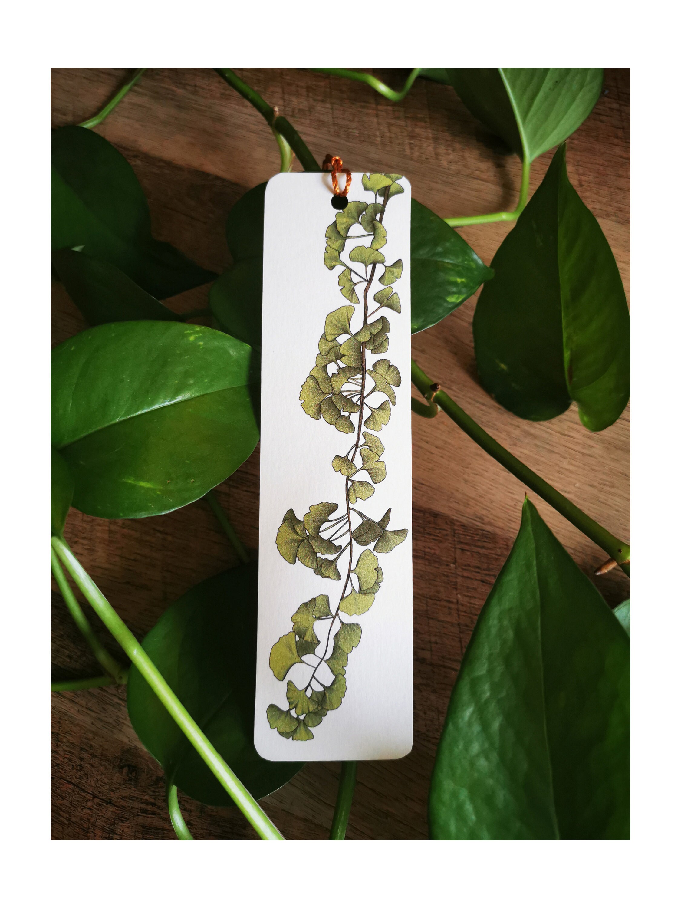Bookmarks Illustrations Leaves Plants Botany - Etsy