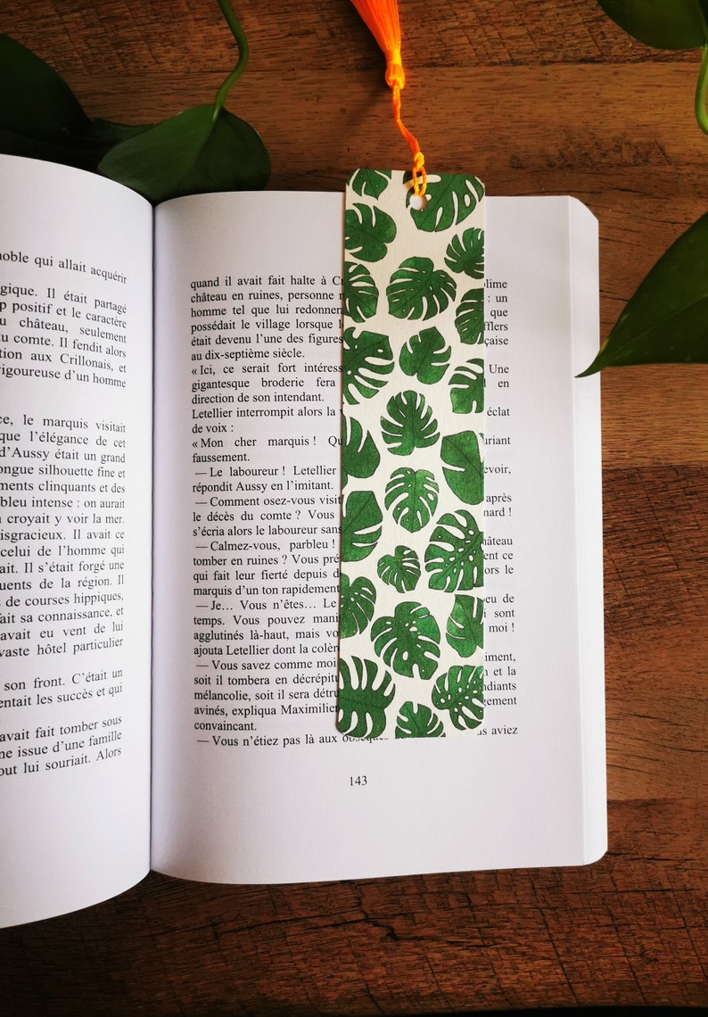 Bookmarks Illustrations Leaves Plants Botany - Etsy