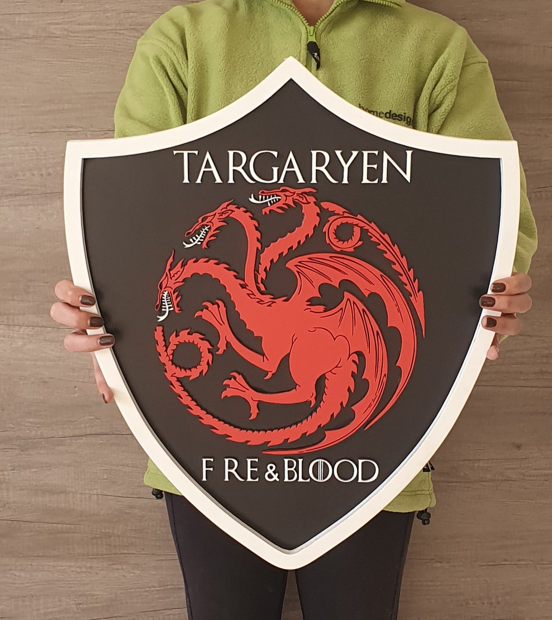 Games of Thrones Logo, Targaryen House Logo, Targaryen Wooden Logo, Got ...