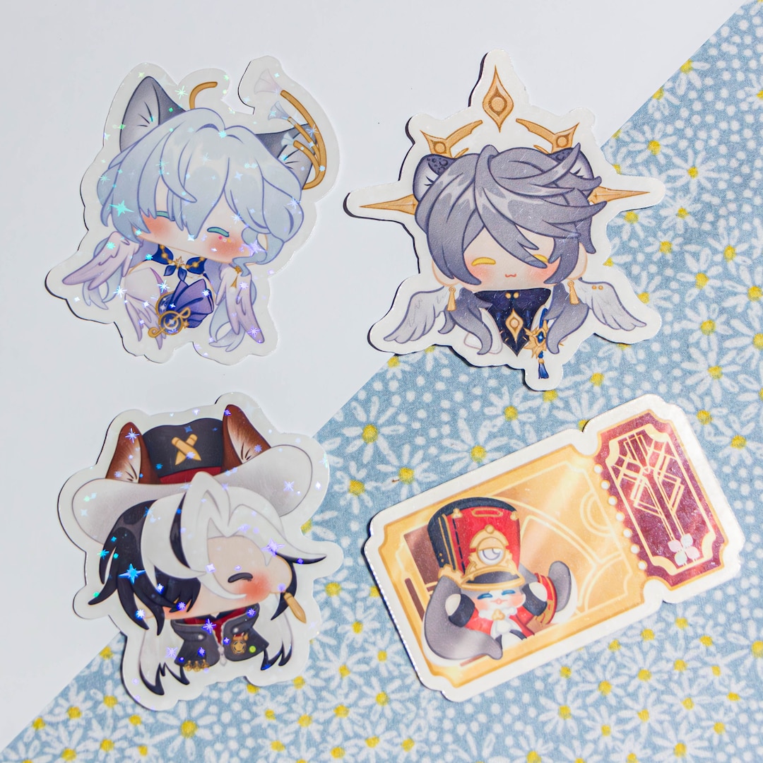Honkai Star Rail Chibi Stickers - Etsy