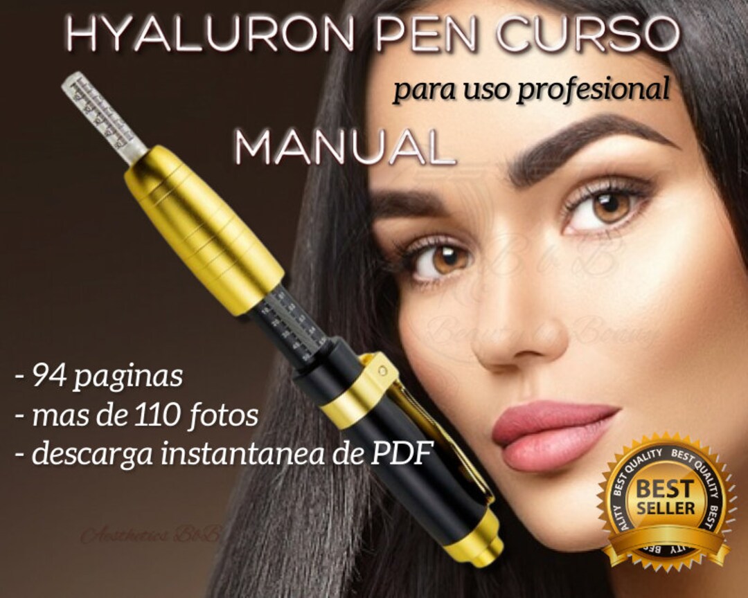 Hyaluron Pen Curso Para Uso Profesional - MANUAL En Español - Etsy