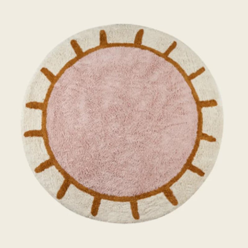 Round Boho Rug - Etsy