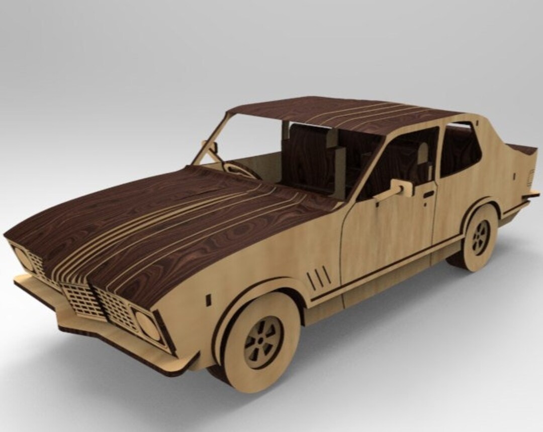 Laser Cut Wooden Holden LJ Torana Model Car Kit Vector - Etsy