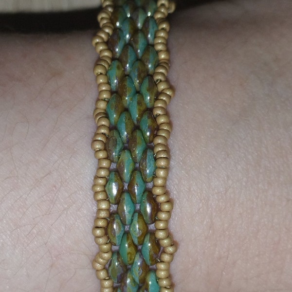 Bracelet superduo - Etsy France