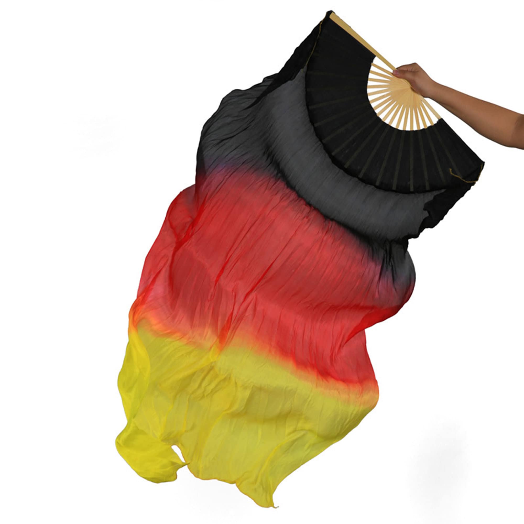 Silk Veil Fans, Belly Dance Fan Veils, Burlesque and Circus Costumes ...