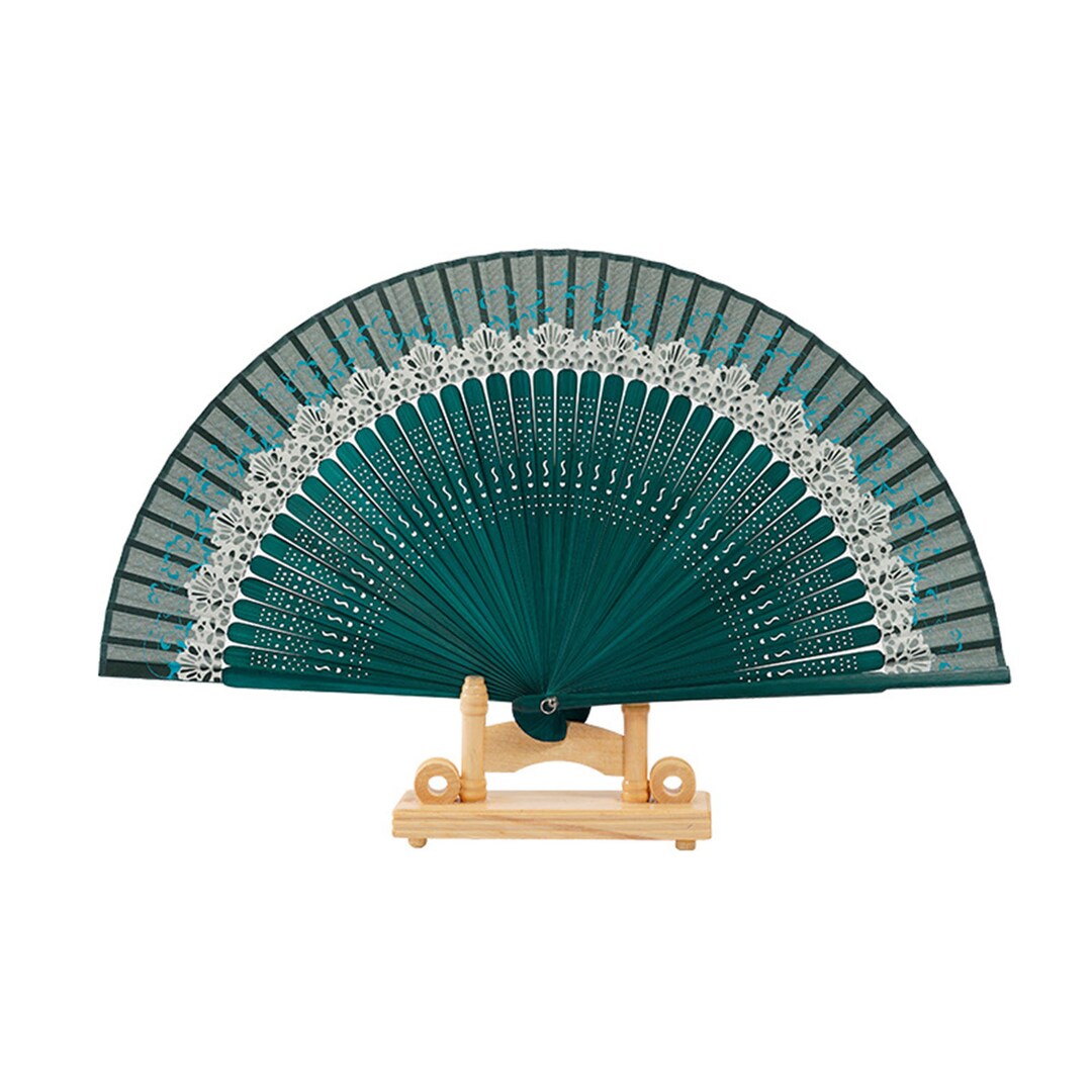 Elegant Bamboo Folding Fan, Handmade Gift, Ancient Style Hanfu Dance ...