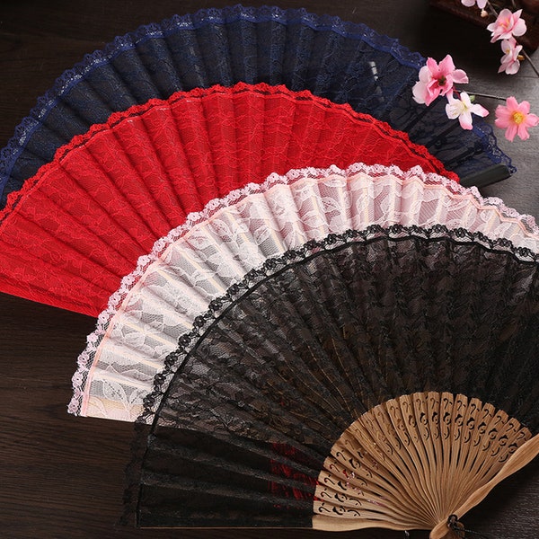 Lace Fan - Etsy