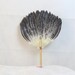 Original Hand-beaded Round Fan, Heavy-duty Tassel Fan, Long-handled ...