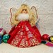 Angel Tree Topper Vintage Angel by Goebel From Germany Beautiful ...