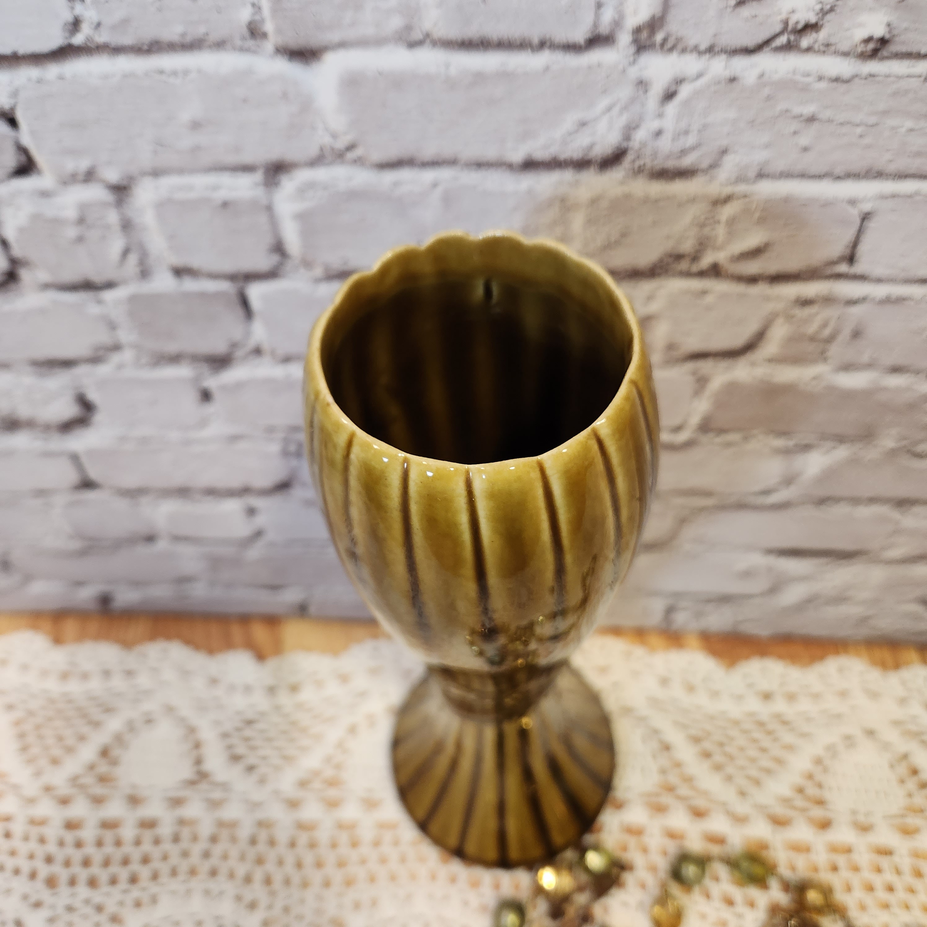 Midcentury Mccoy Pottery Corinthian Flower Vase Model 2005 - Etsy