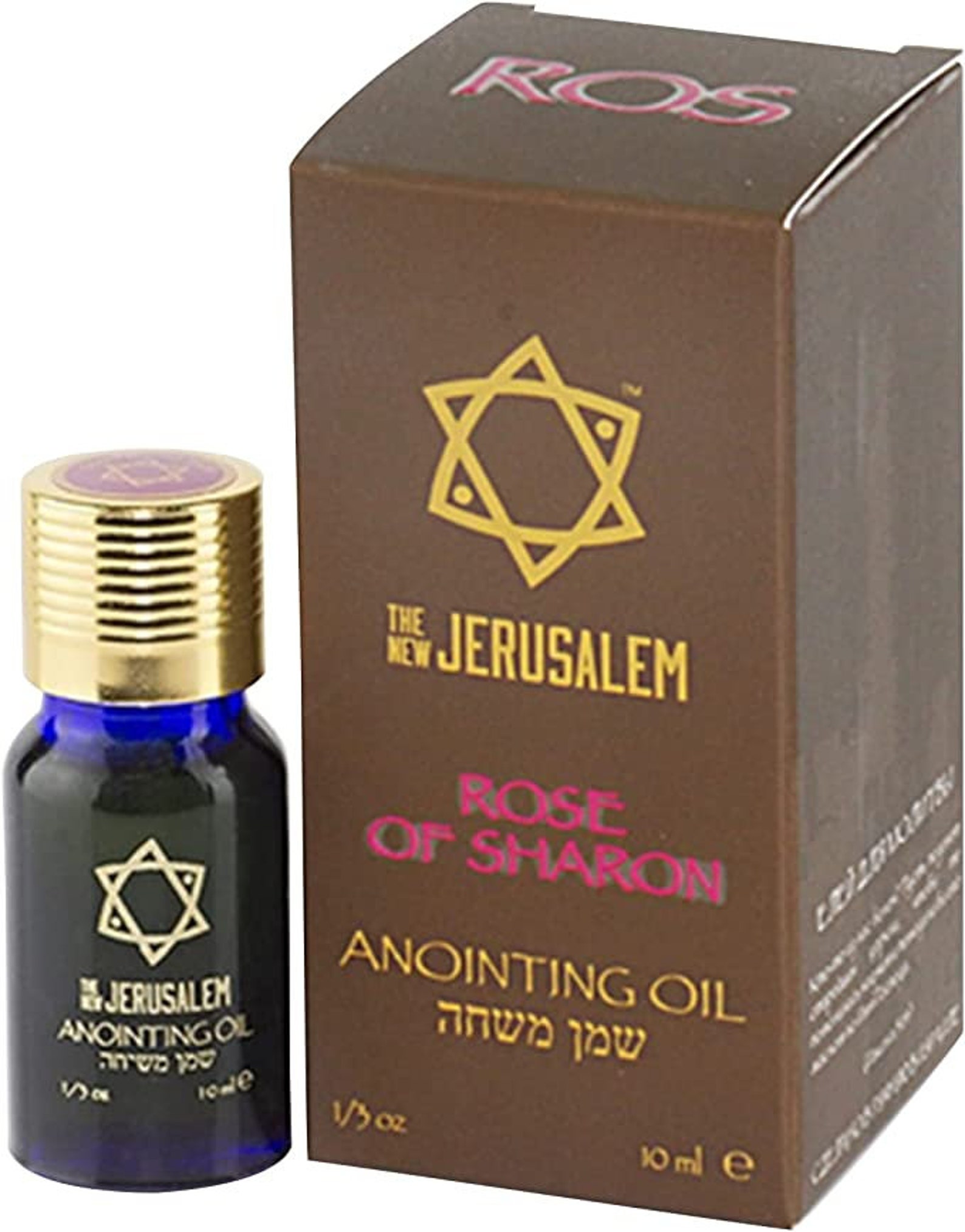 Rose of Sharon Anointing Oil From the Holyland Spiritual From Jerusalem ...