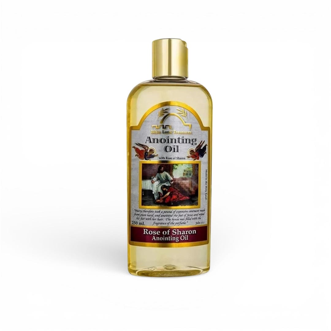 Rose of Sharon Anointing Oil – Floral Biblical Scent – 250 Ml / 8.45 Fl ...