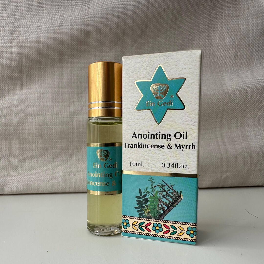 Frankincense & Myrrh Roll on Anointing Oil 10 Ml (0.34 Fl Oz ...